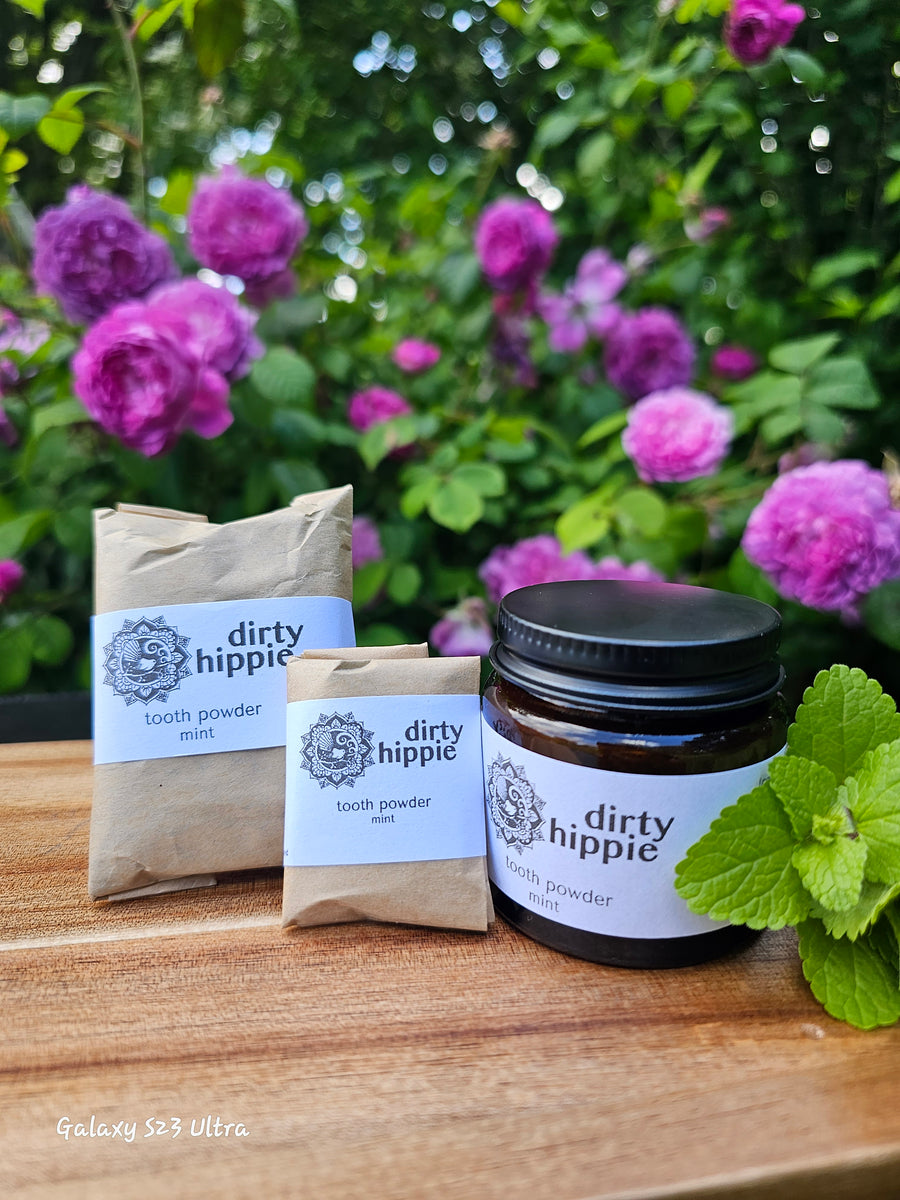 Tooth Powder, Mint - vegan – Dirty Hippie Limited